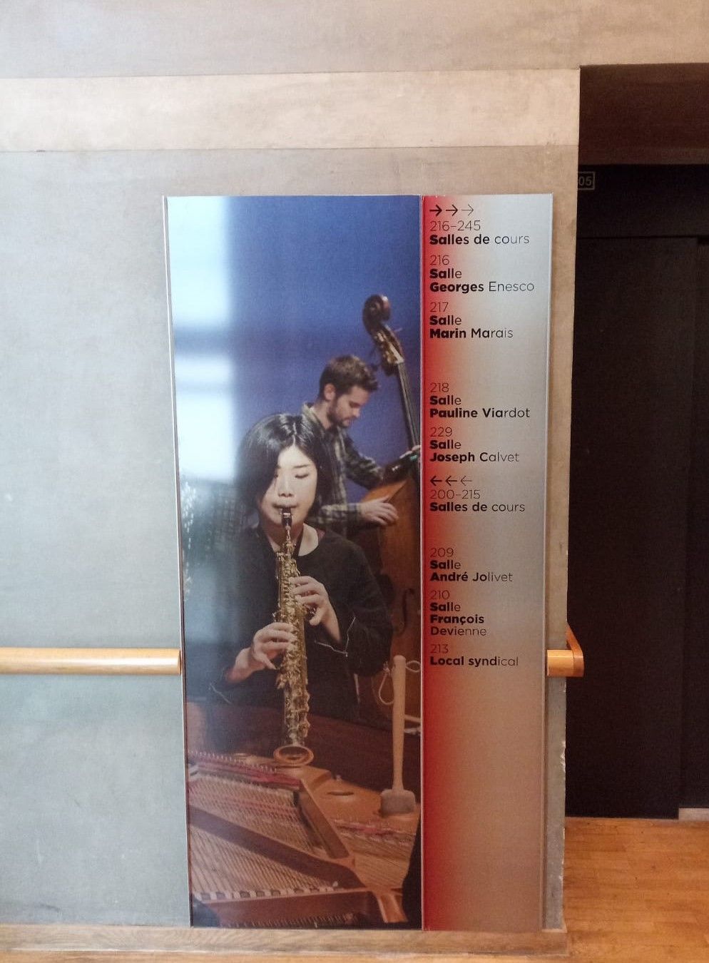 Oxysign orchestre la signalétique du CNSM de Paris | Oxysign